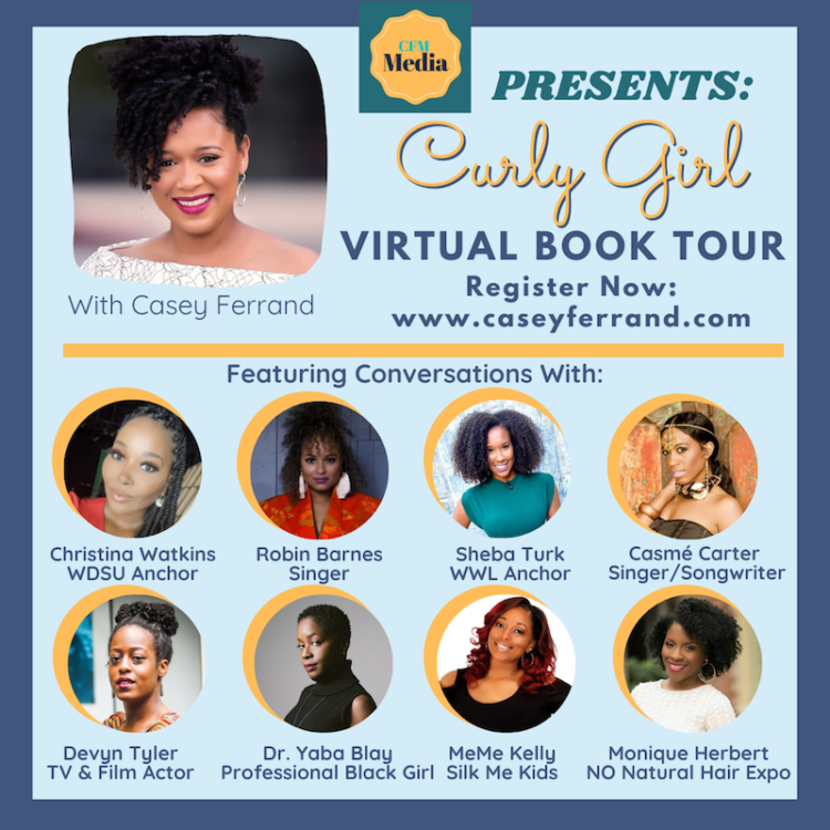 Journalist & Author Casey Ferrand McGee launches Curly Girl Virtual ...