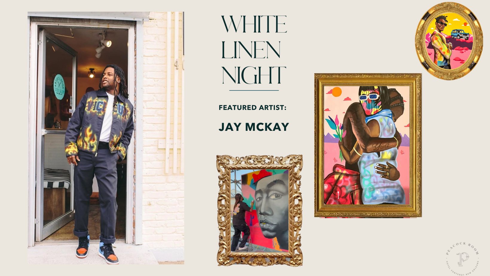 White Linen Night and Joshua Starkman Events at the Peacock Room