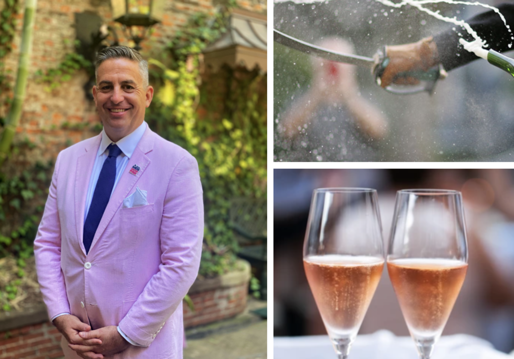 Learn to Saber Champagne, Get Certified + Celebrate Global Champagne ...