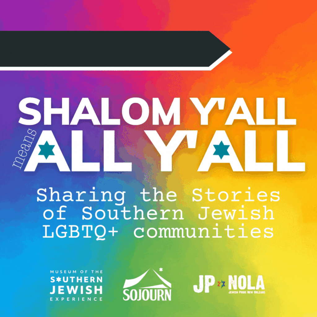 Shalom Y'all Means All Y'all Pride Panel