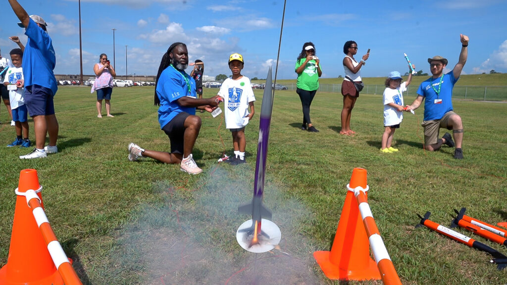 STEM NOLA's Rocket Day Engages Over 450 People for Annual Event