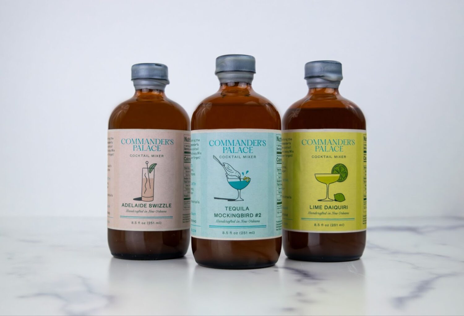 Commander's Palace Relaunches Popular Signature Cocktail Mixers Line