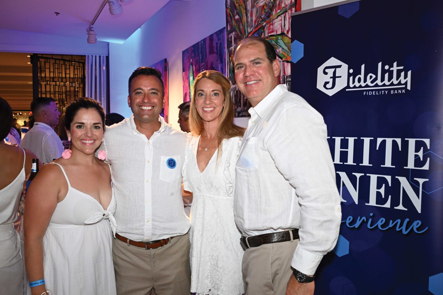 Fidelity Bank White Linen Night