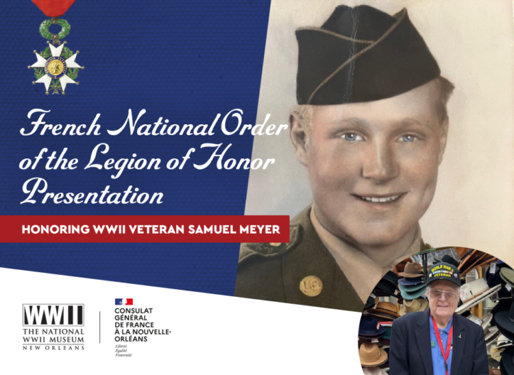 WWII Veteran and New Orleans Native to Receive French Legion of Honor