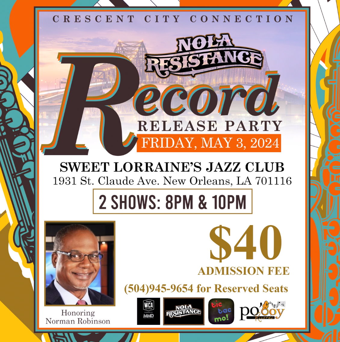 NOLA Resistance Record Release Party May 3