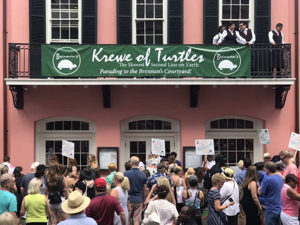 Brennan's Annual Turtle Parade April 20