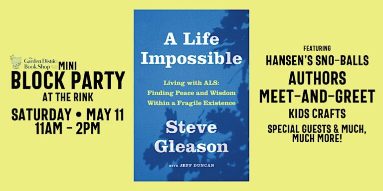 The Garden District Book Shop Hosts Block Party for Steve Gleason's New ...