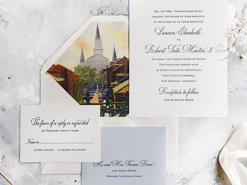 Set an Elegant Tone with Formal Invitation Suites