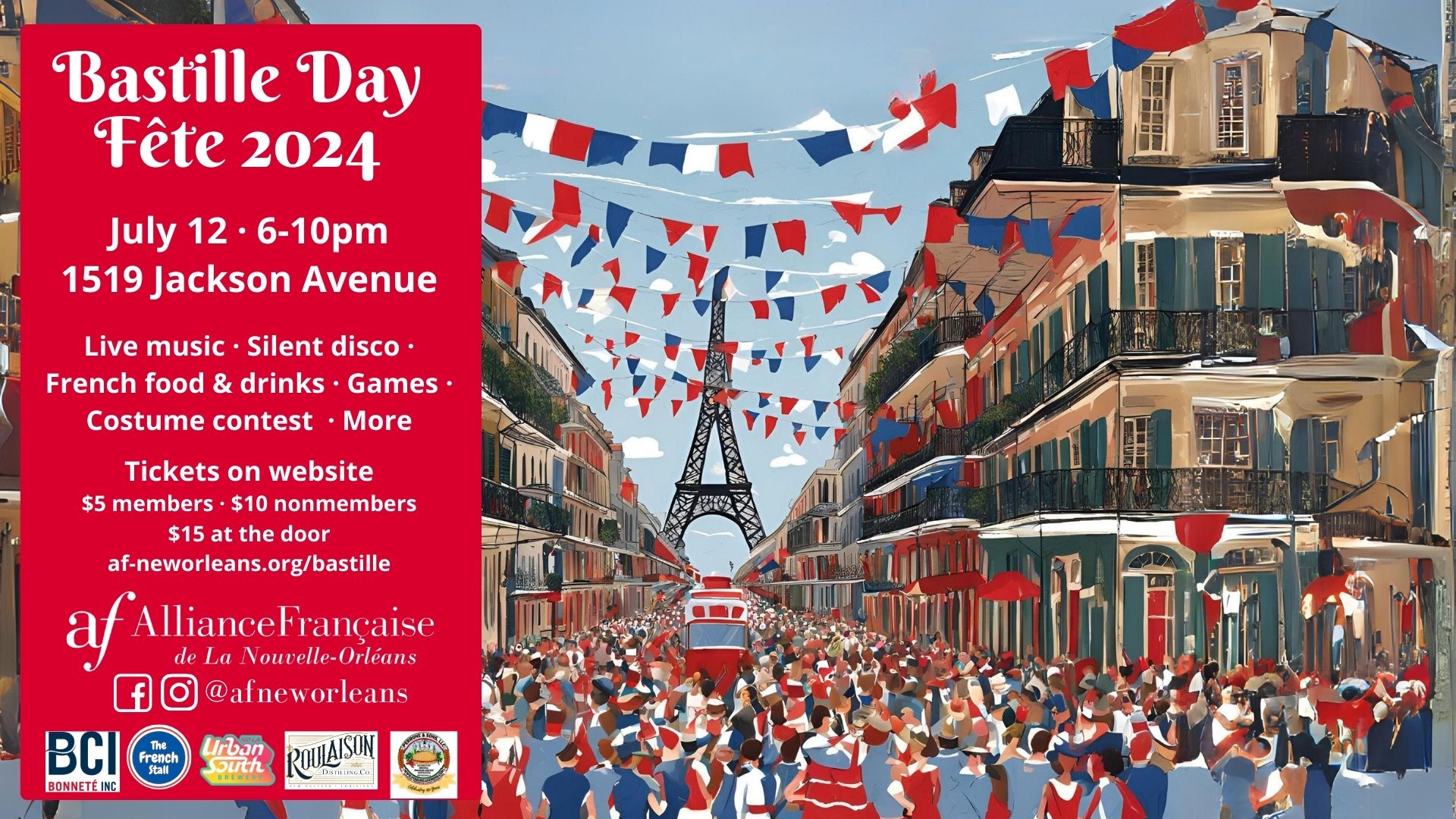 Celebrate Bastille Day Fête 2024