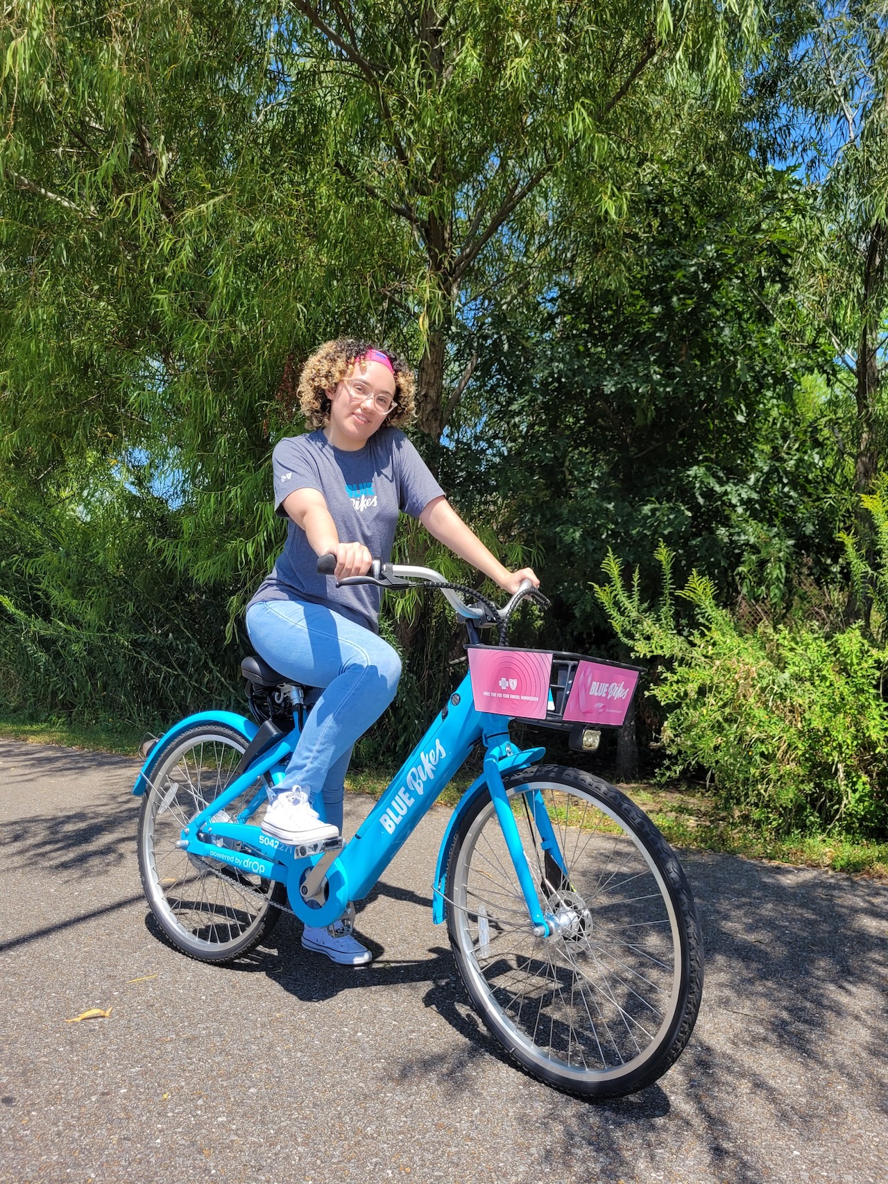 Blue Bikes Goes Pink for 2024 Breast Cancer Awareness Month
