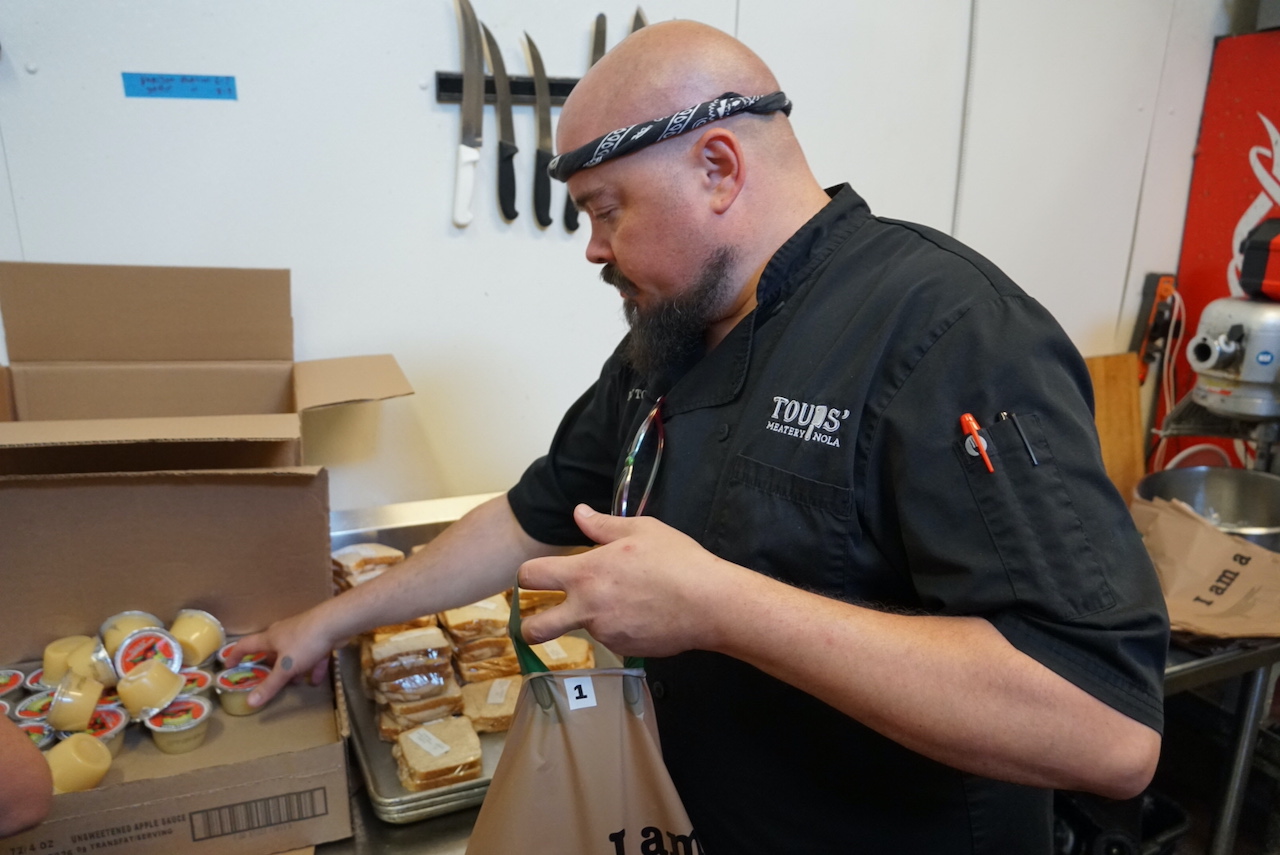 Toups Family Meal Hosting 2nd Christmas Dinner Drive