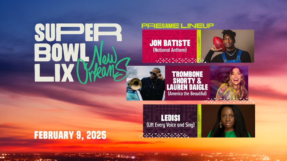 Super Bowl LIX Pregame New Orleans Entertainment Announced