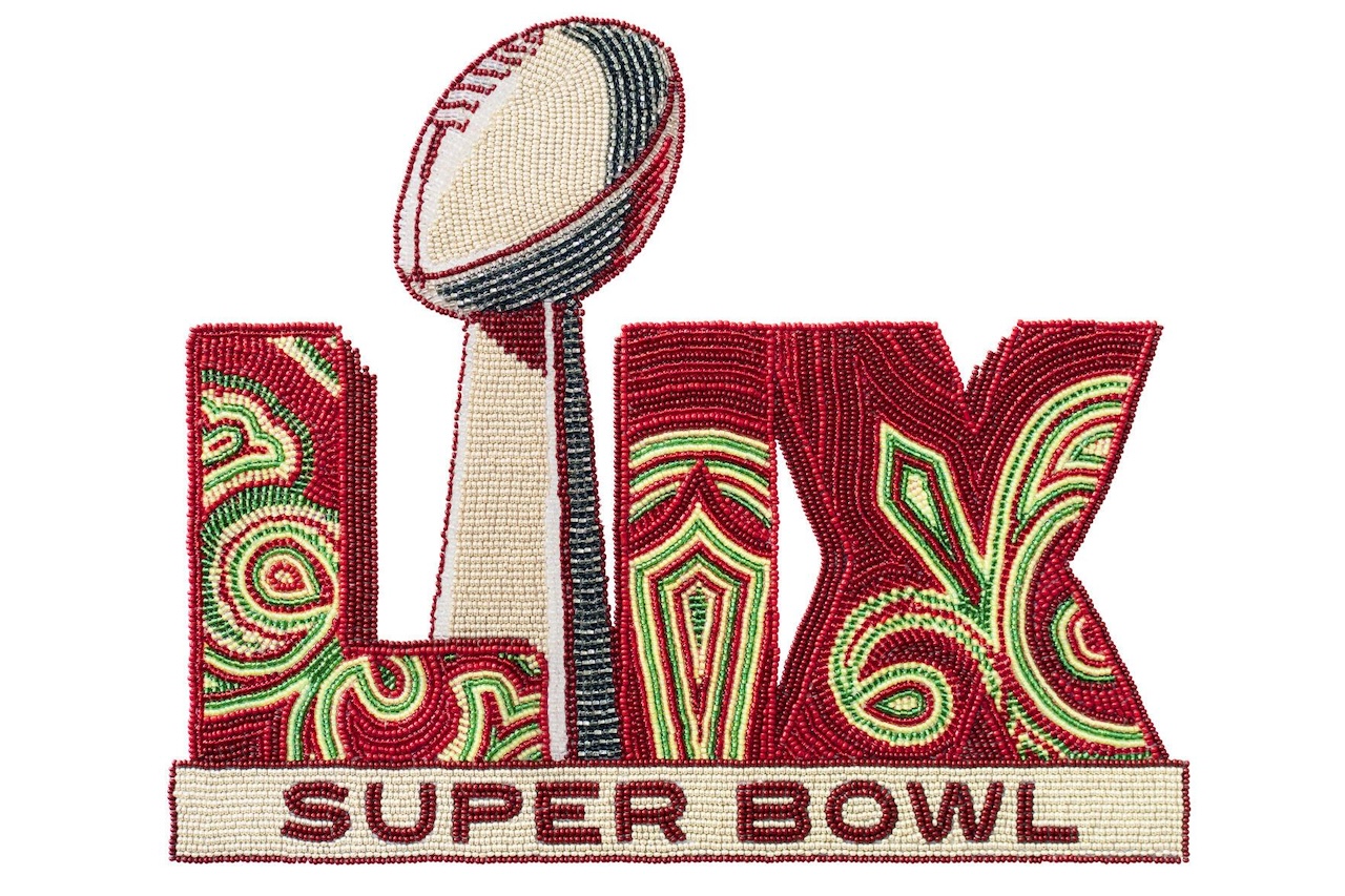 Artist Queen Tahj Becomes First to Handcraft Super Bowl Logo and Theme Art