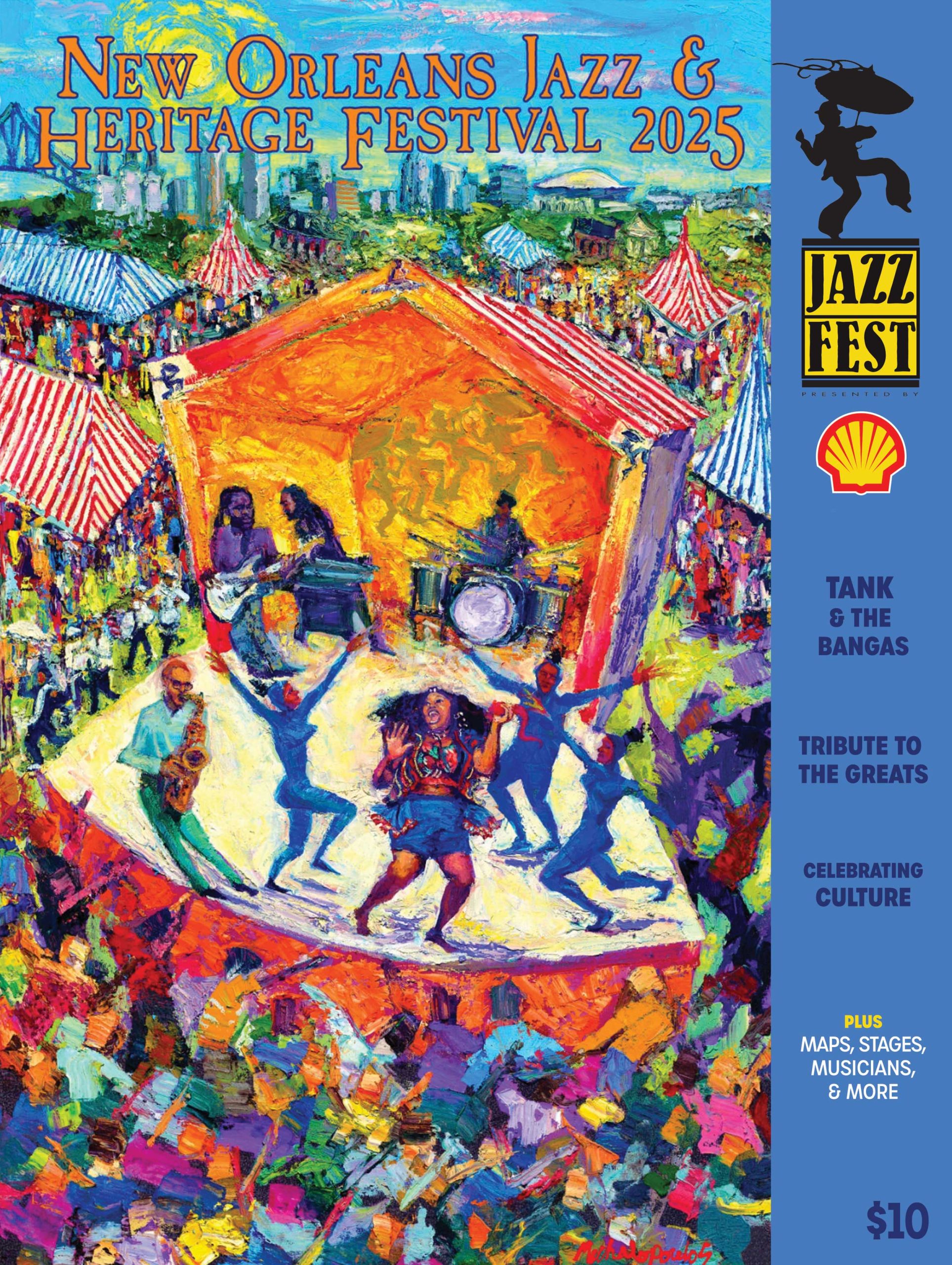 Preorder 2025 Jazz Fest Program - New Orleans Magazine