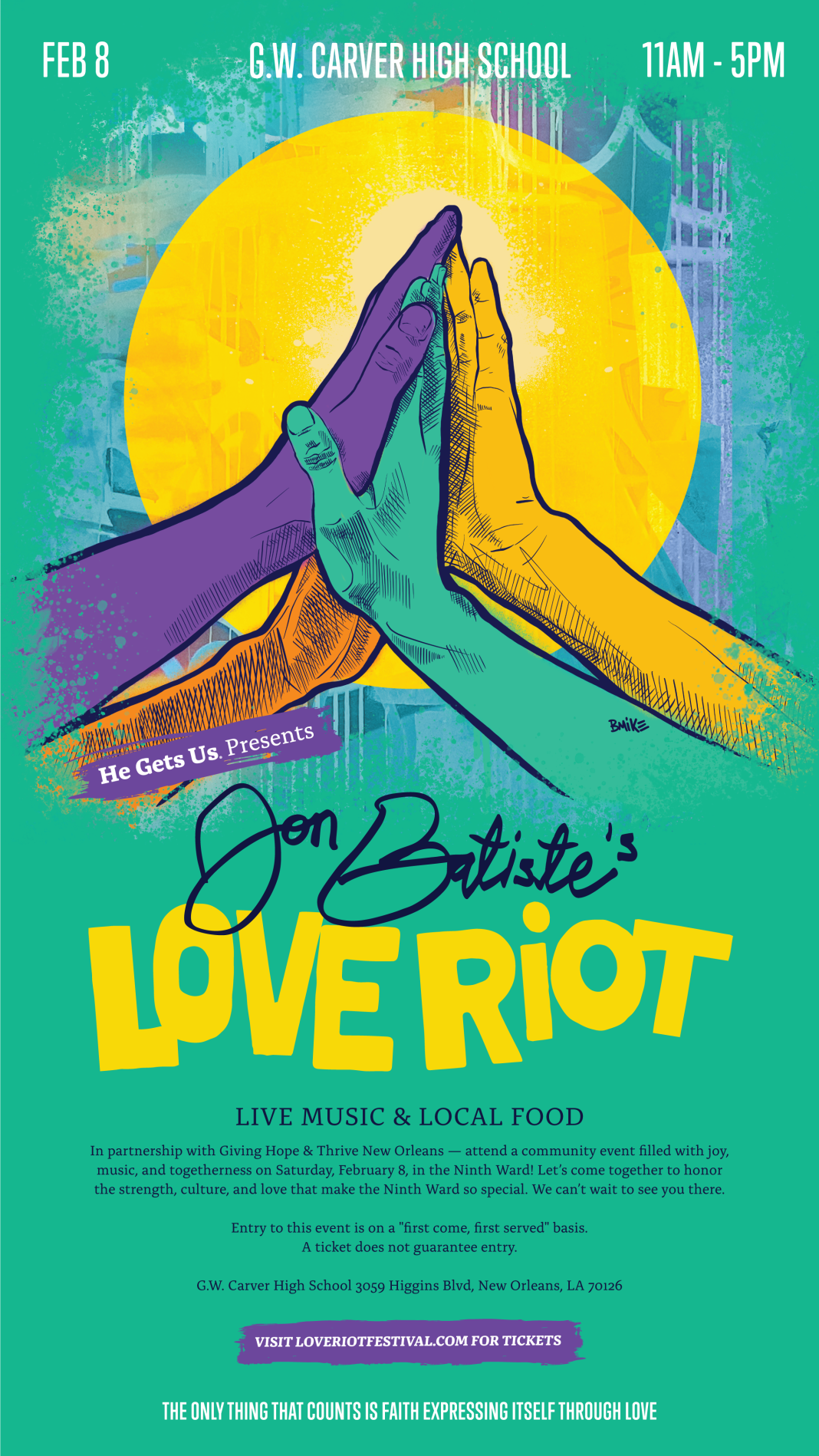 Jon Batiste's Love Riot Feb. 8