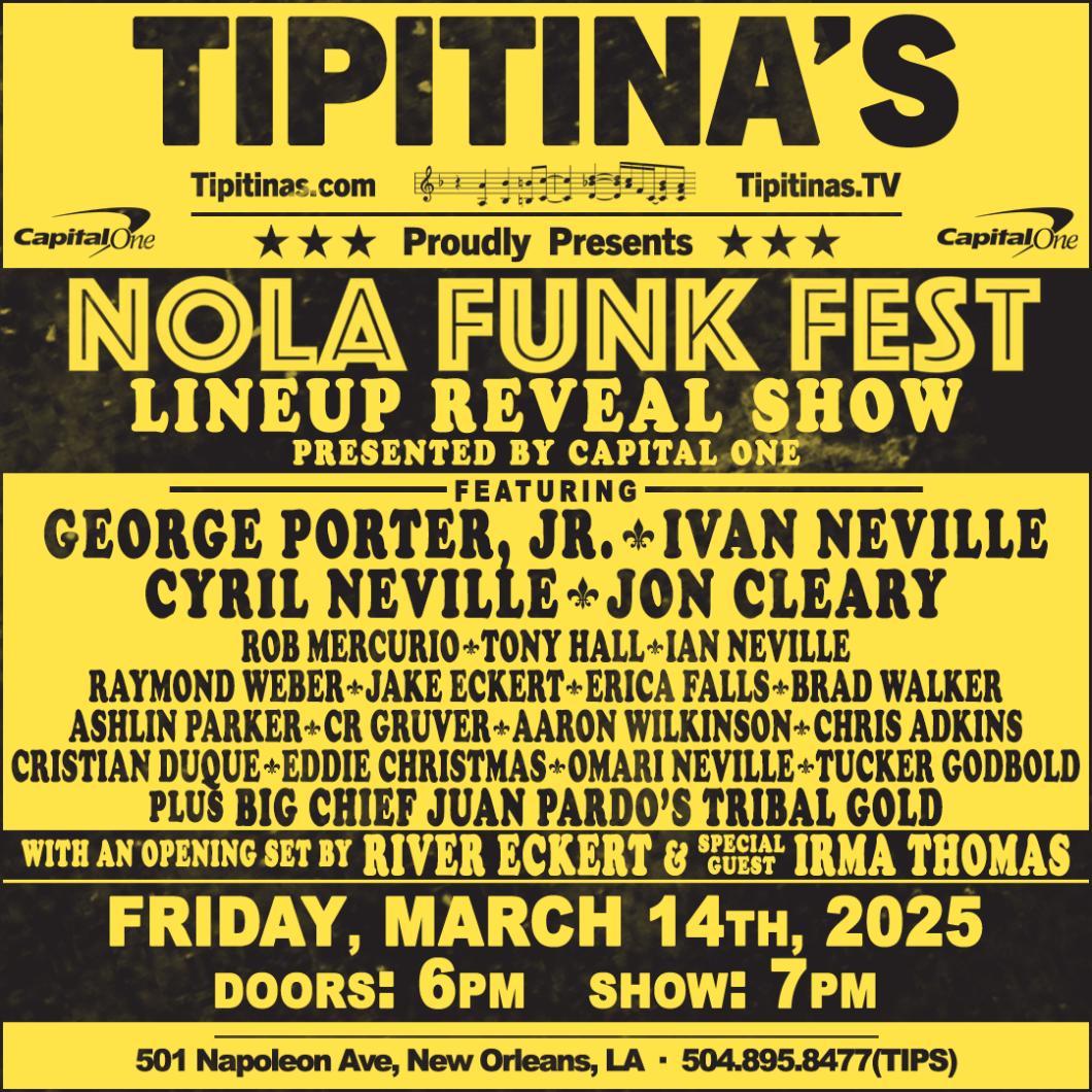 NOLA Funk Fest Lineup Reveal Show This Friday