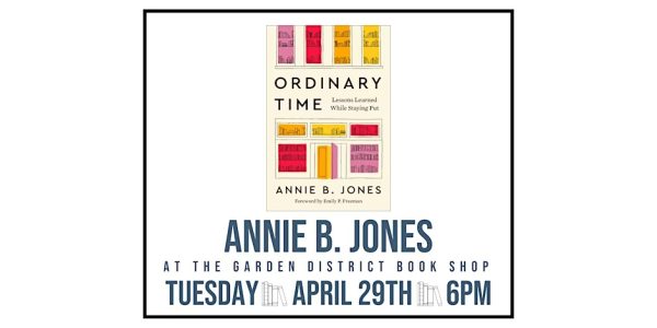Signing Announced for Annie B. Jones' "Ordinary Time" Book