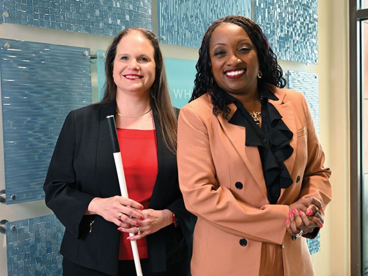 Dee Budgewater and Jenice Heck