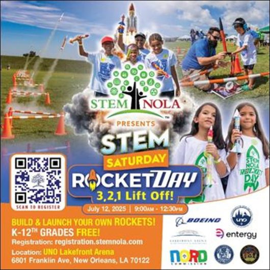 STEM NOLA's Rocket Day Event at UNO Lakefront Arena