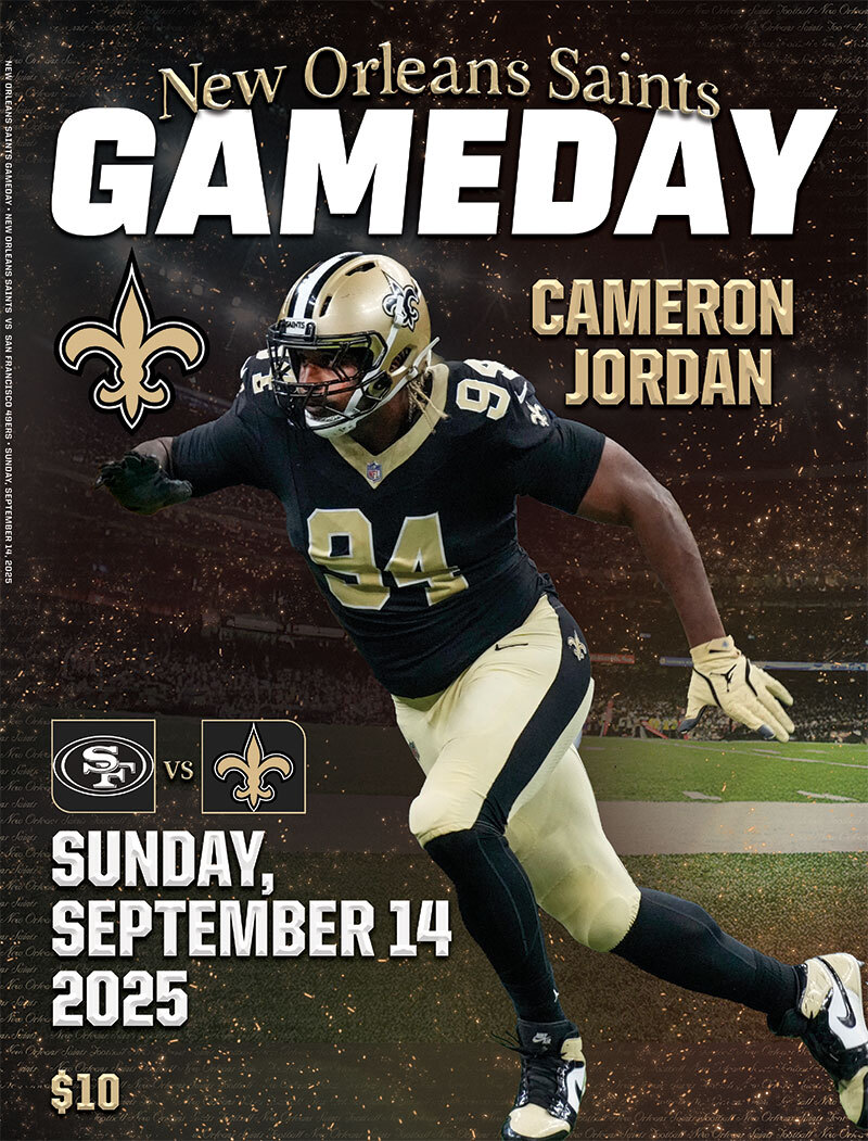 New Orleans Saints Sept. 14 Gameday Magazine - New Orleans Magazine