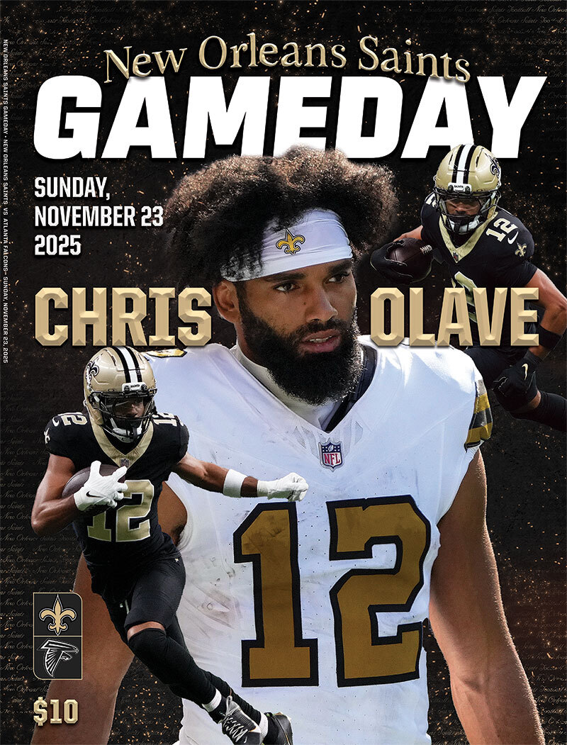 New Orleans Saints Nov. 23 Gameday Magazine - New Orleans Magazine