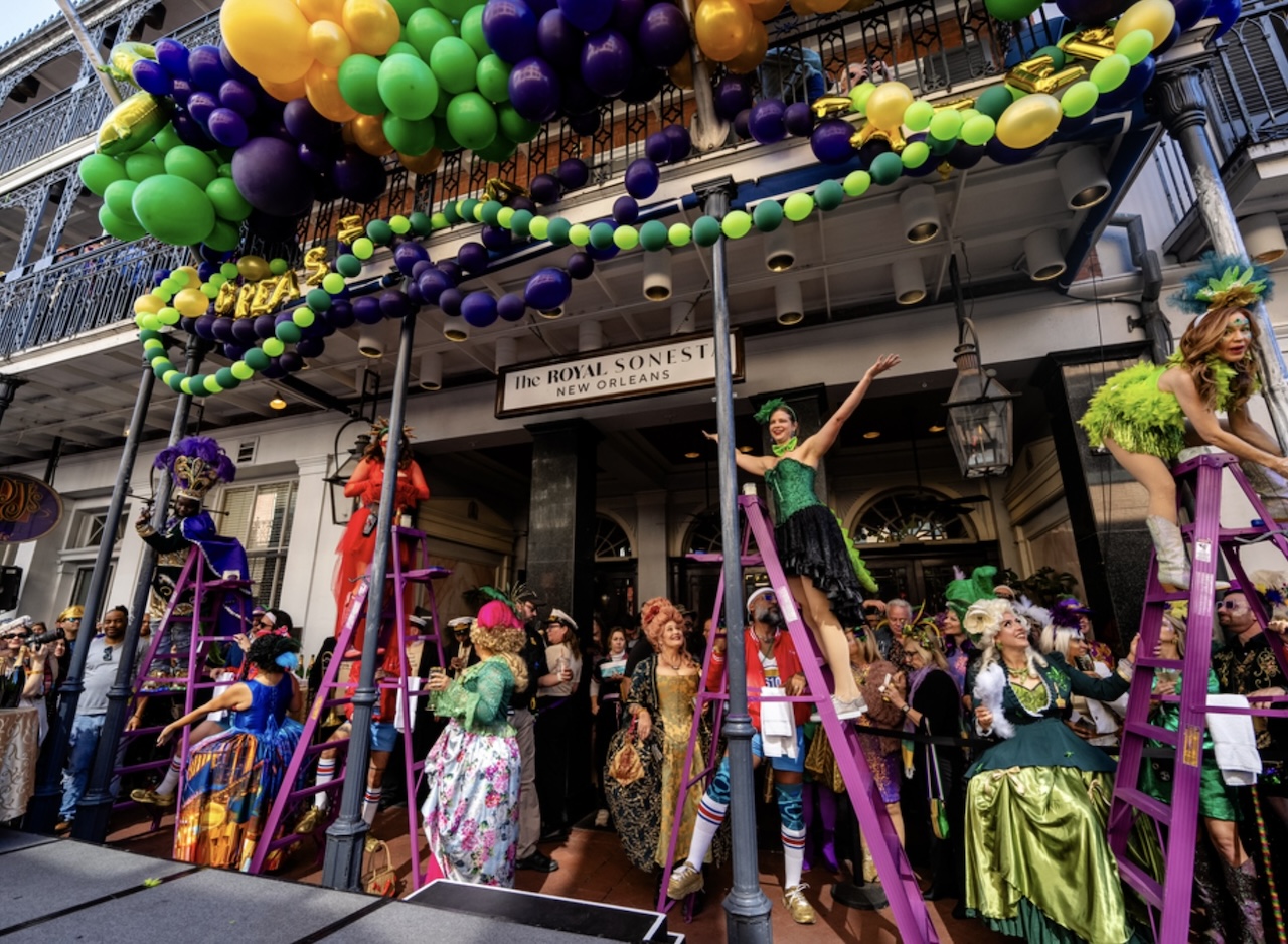 The Royal Sonesta New Orleans Celebrates 56th Annual Greasing of the Poles